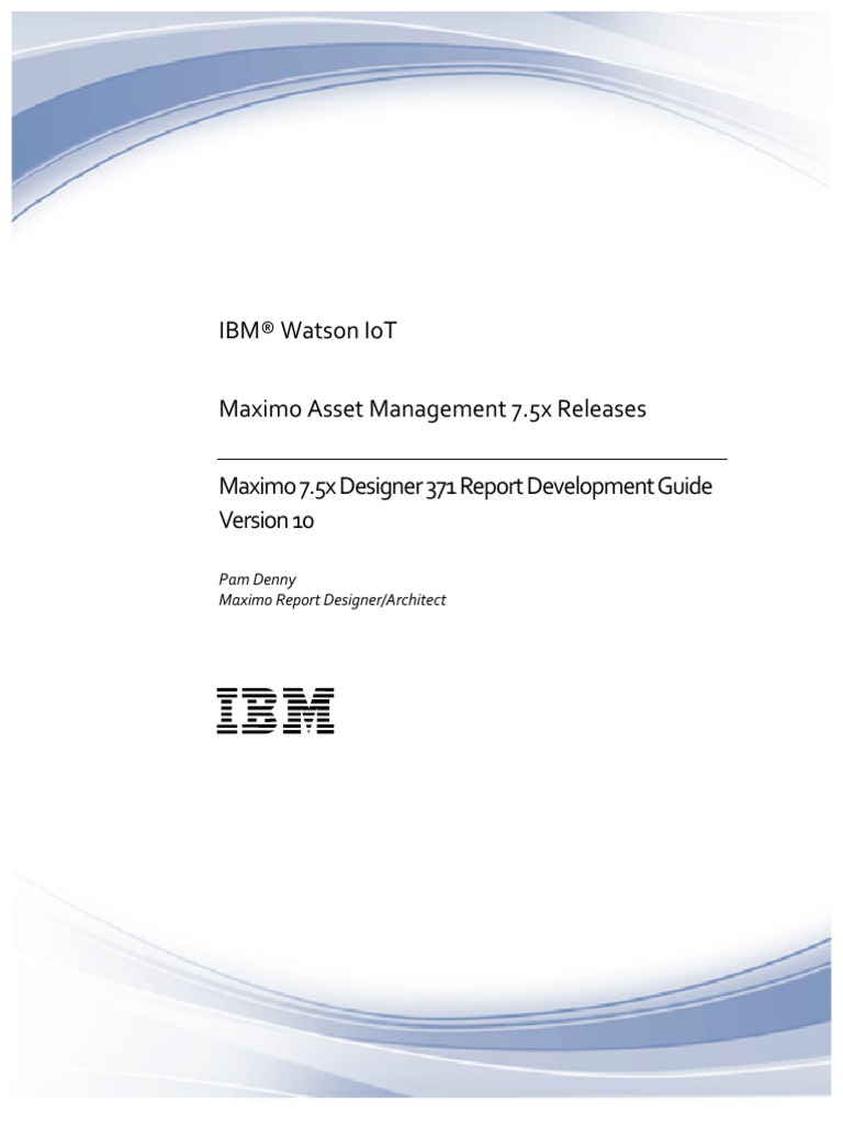 V75x - Designer371 - Report Development Guide - Rev10 | PDF | Databases | Library (Computing)