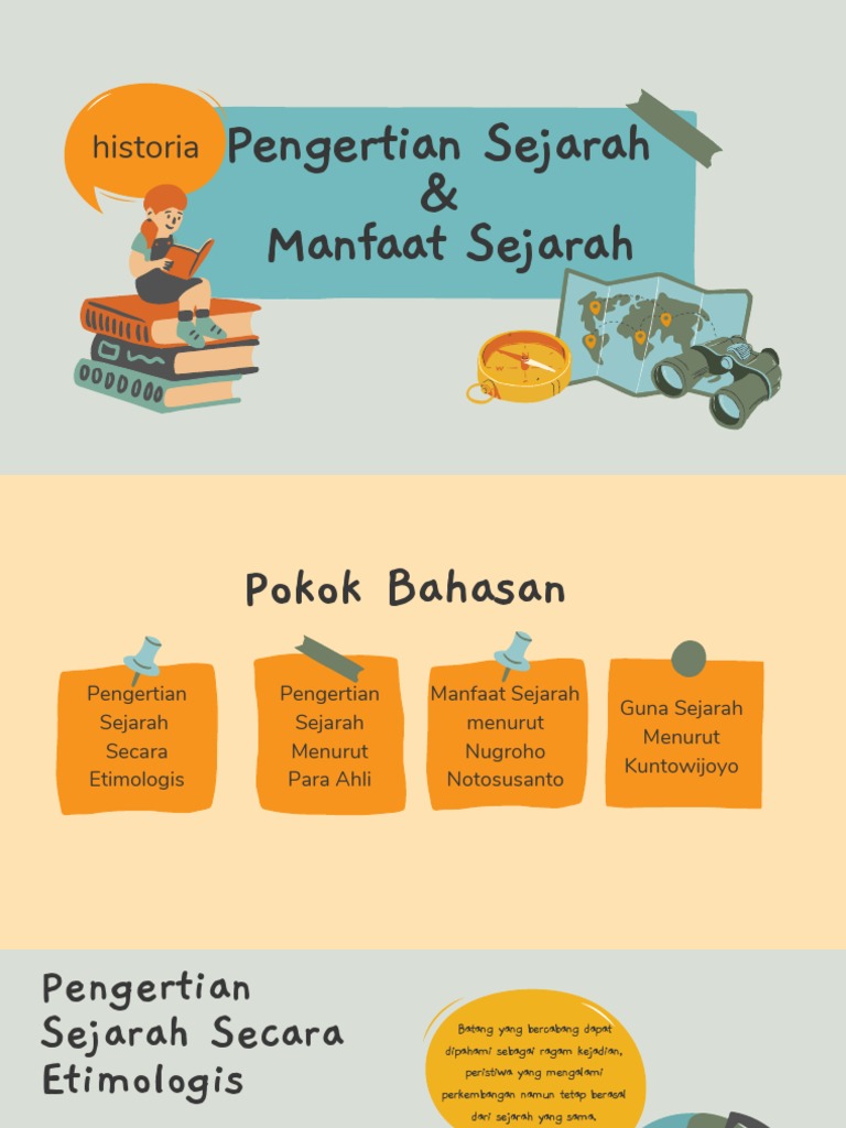 Pengertian Sejarah Menurut para Ahli | PDF