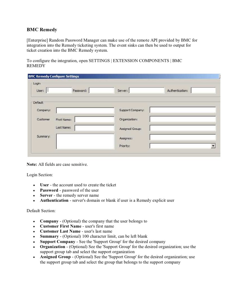 How to Use Bmc Remedy Tool | Login | Password