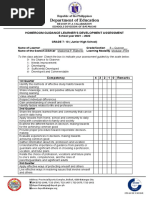 Homeroom Guidance Assessment Tool | PDF