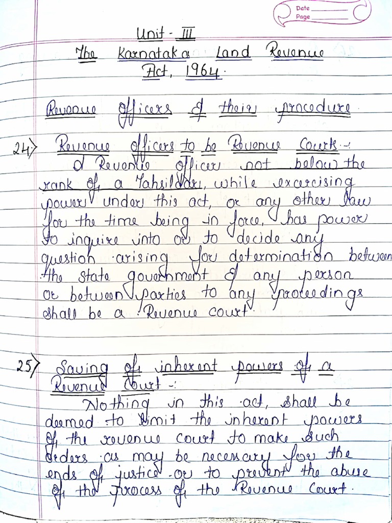 Land Law Unit 3 Compiled Notes. | PDF