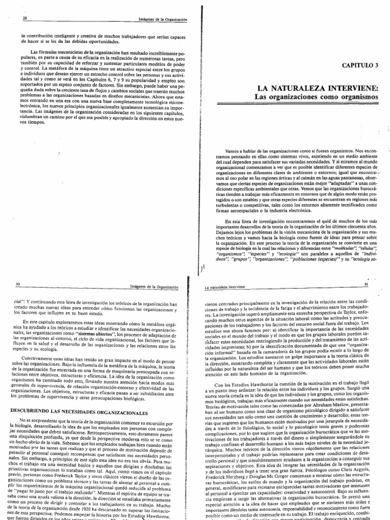Morgan - Cap 3 La Naturaleza Interviene | PDF | Sistema | Biología