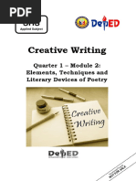 Creative Writing Module 2-Week 2 | PDF | Sonnets | Poetry