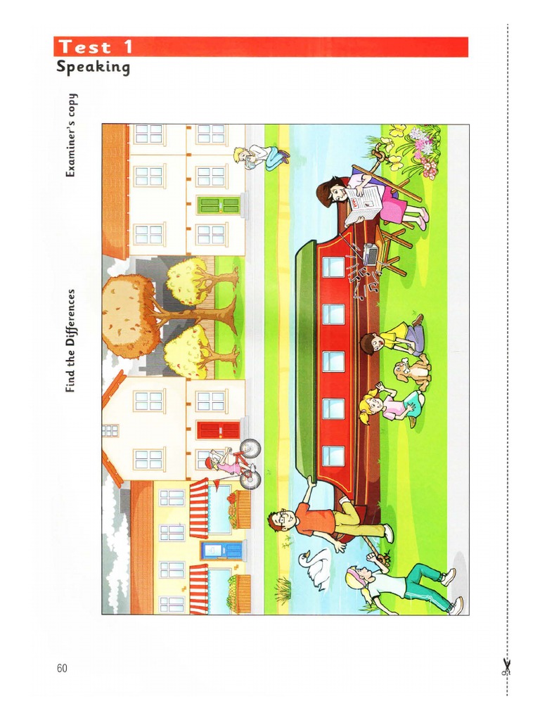 Flyers Test 1 Speaking | PDF