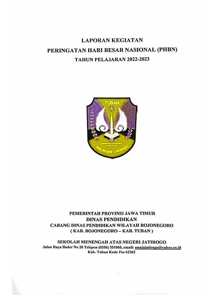 Laporan Kegiatan PHBN | PDF