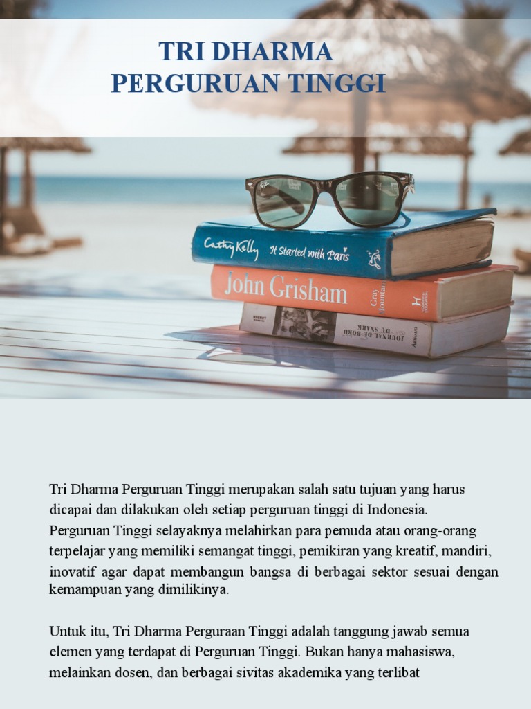 Tri Dharma Perguruan Tinggi | PDF Tri Dharma Perguruan Tinggi | PDF