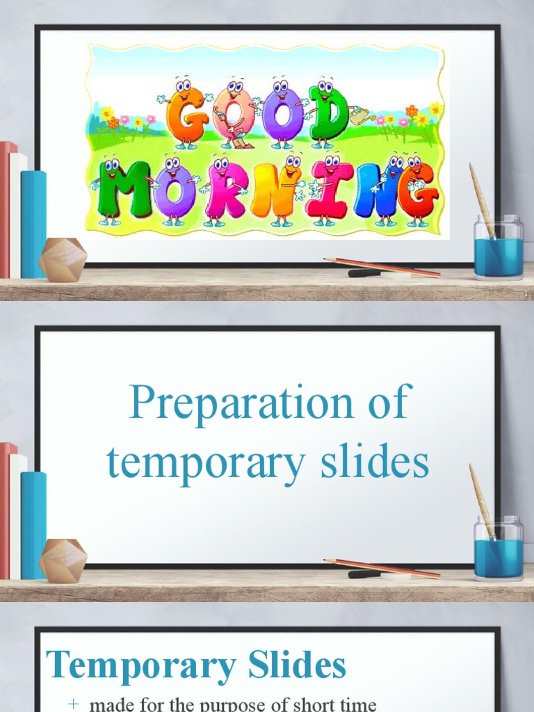 Preparation of Temporary Slides | PDF | Staining | Microscopy