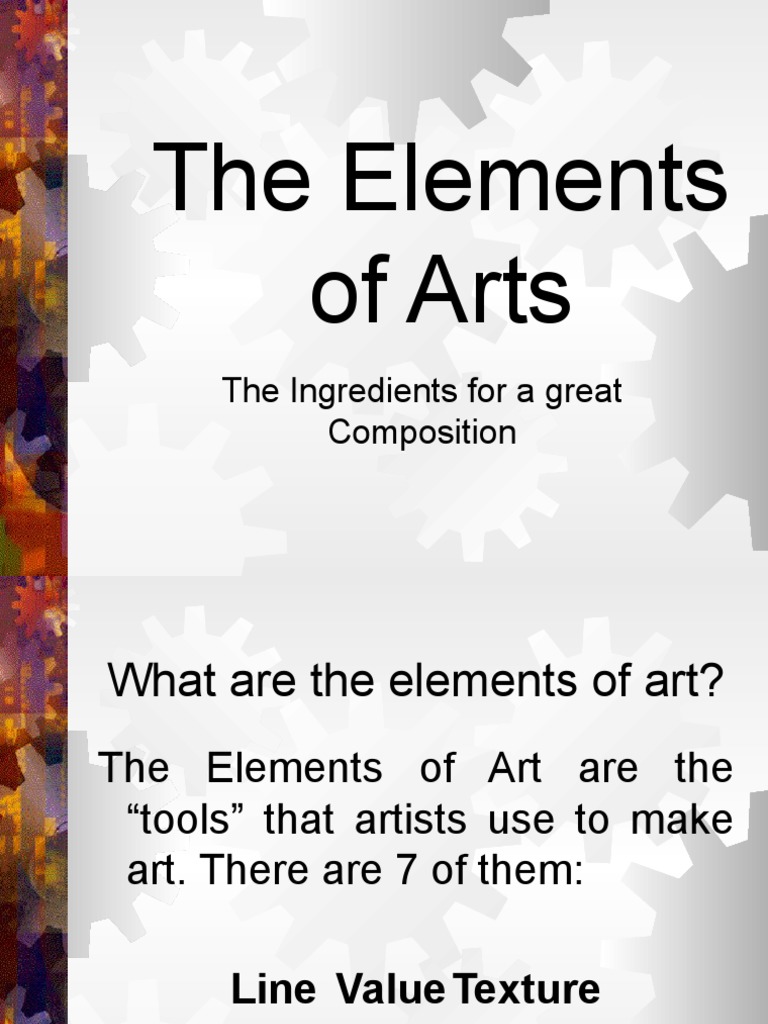 The Elements of Art | PDF | Color | Shape