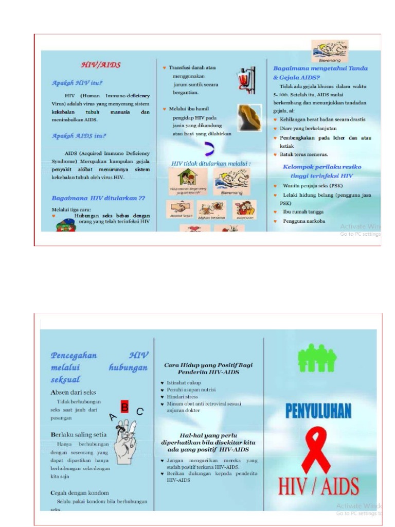 Penyuluhan Hiv | PDF