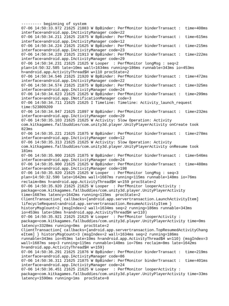 Mod Menu Log - Com - Kitkagames.fallbuddies | PDF | Logging | Computer ...
