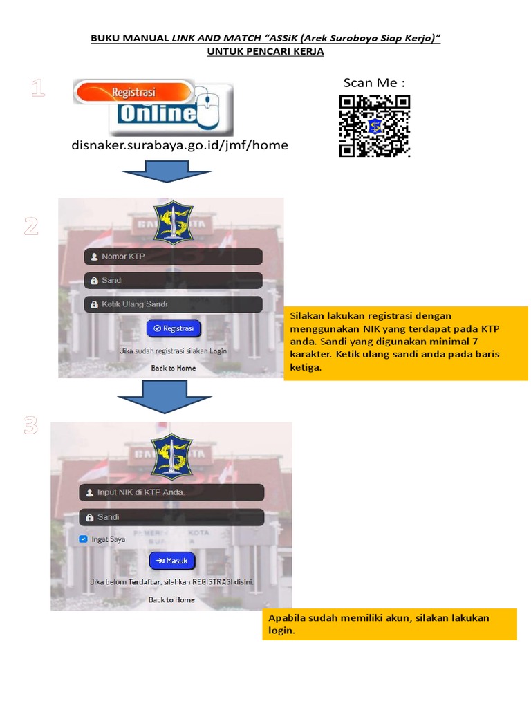 Manual Guide Pencaker Link and Match ASSiK | PDF