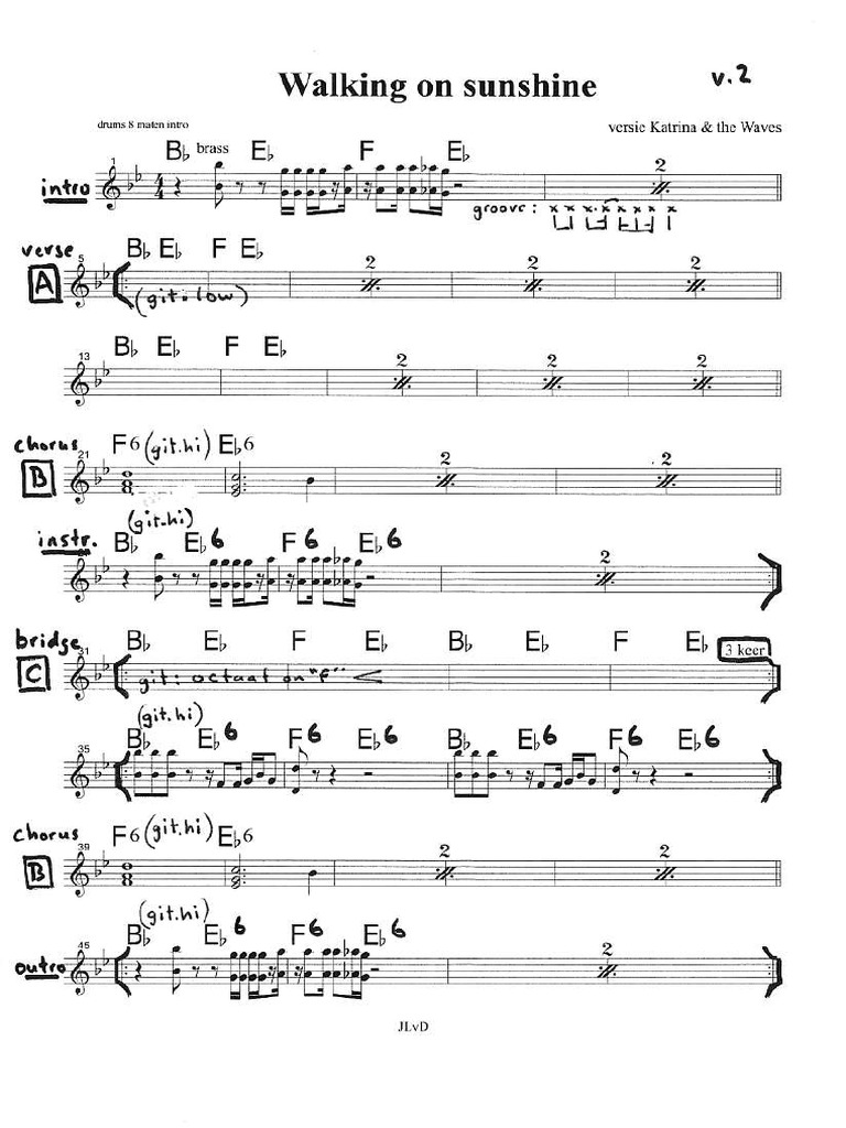 Walking On Sunshine | PDF | Social Science | Science & Mathematics