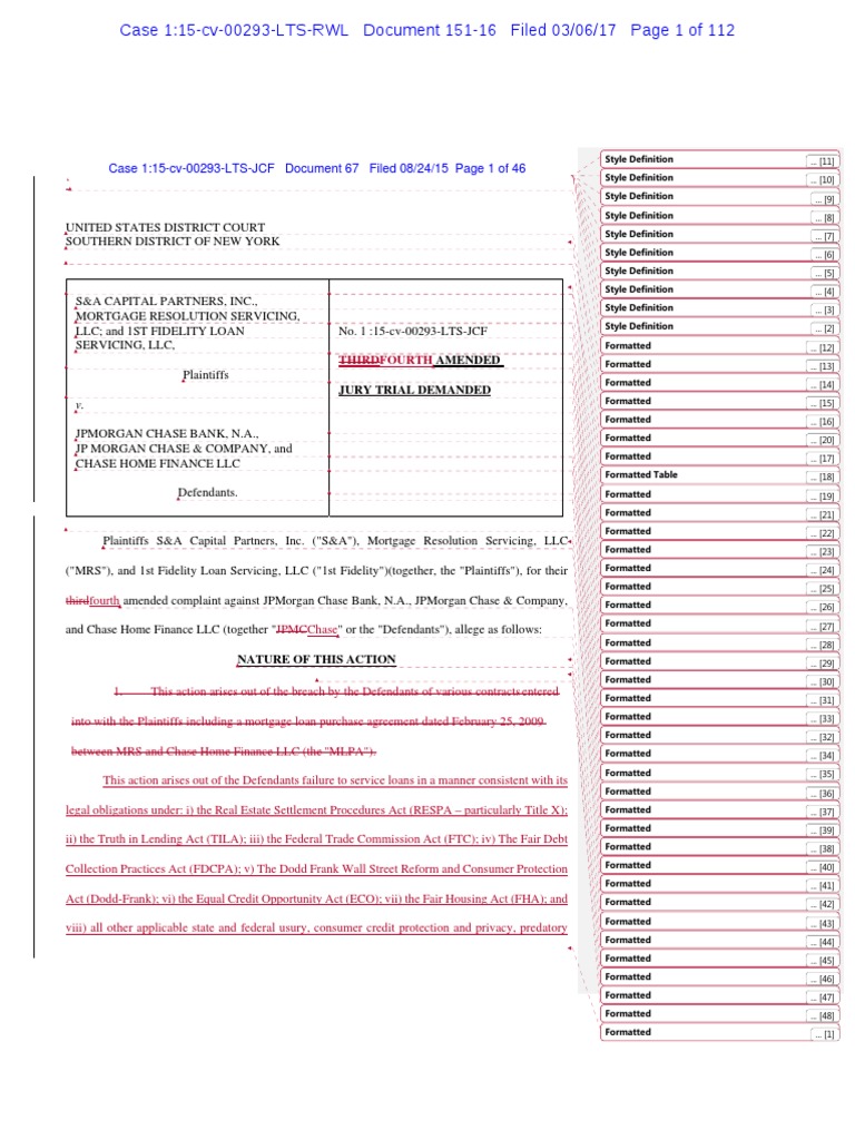 151-16 Ex. 16 Motion For Leave Red Lined | PDF