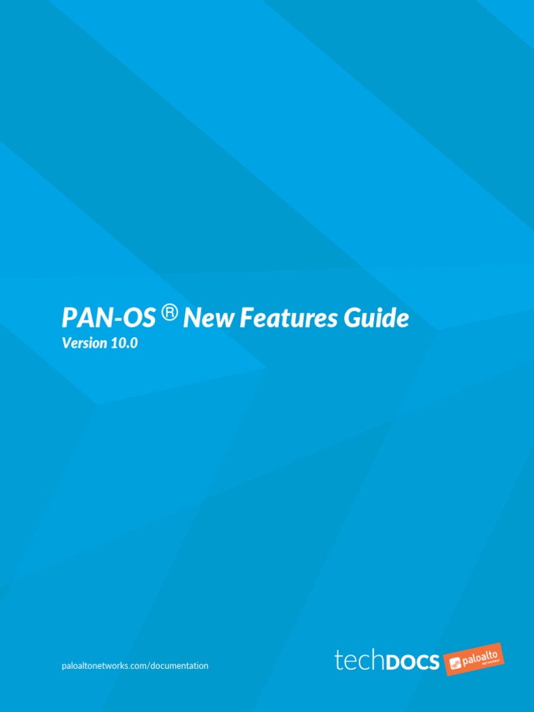 Pan Os New Features | PDF | Computer Network | Encryption