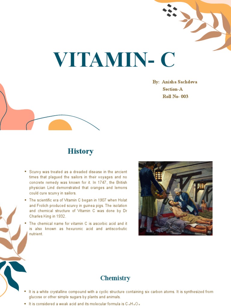 Vitamin C | PDF | Vitamin C | Vitamin