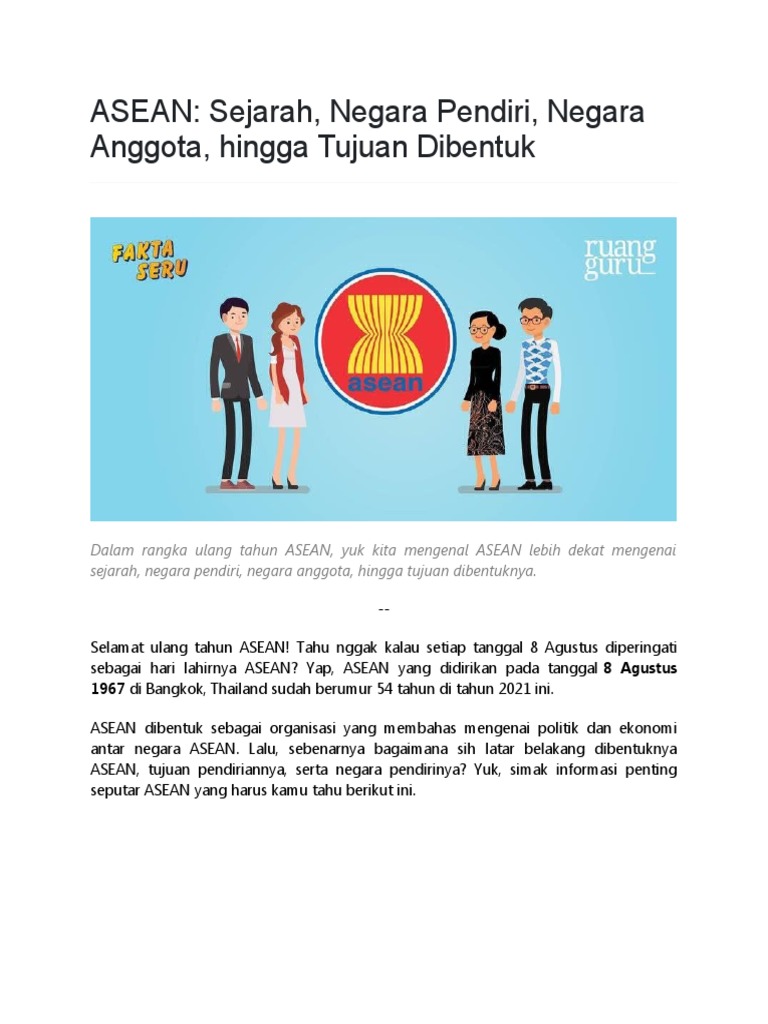 Ips ASEAN | PDF