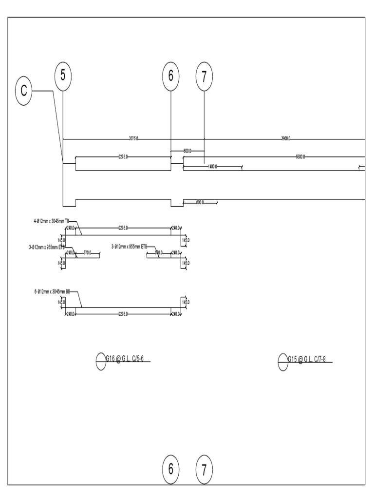 G16 at G.L. C/5-6 G15 at G.L. C/7-8: 4-Ø12mm X 3045mm TB | PDF ...