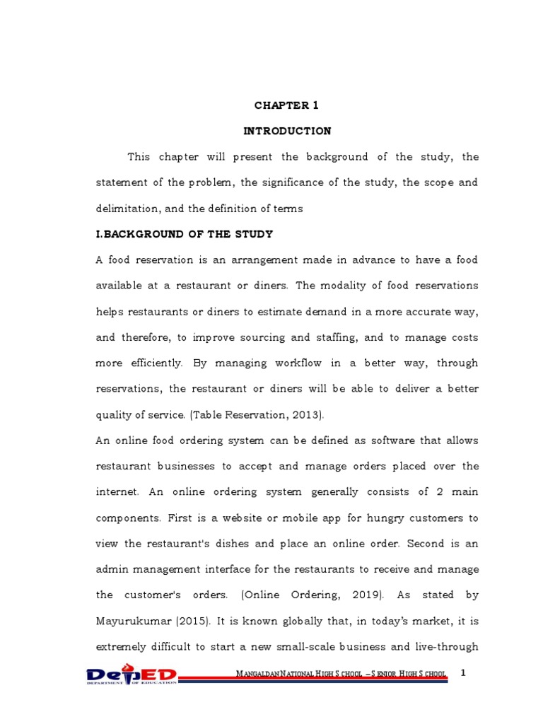 Online Food Ordering System for MNHS | PDF | Usability | Software Development Process