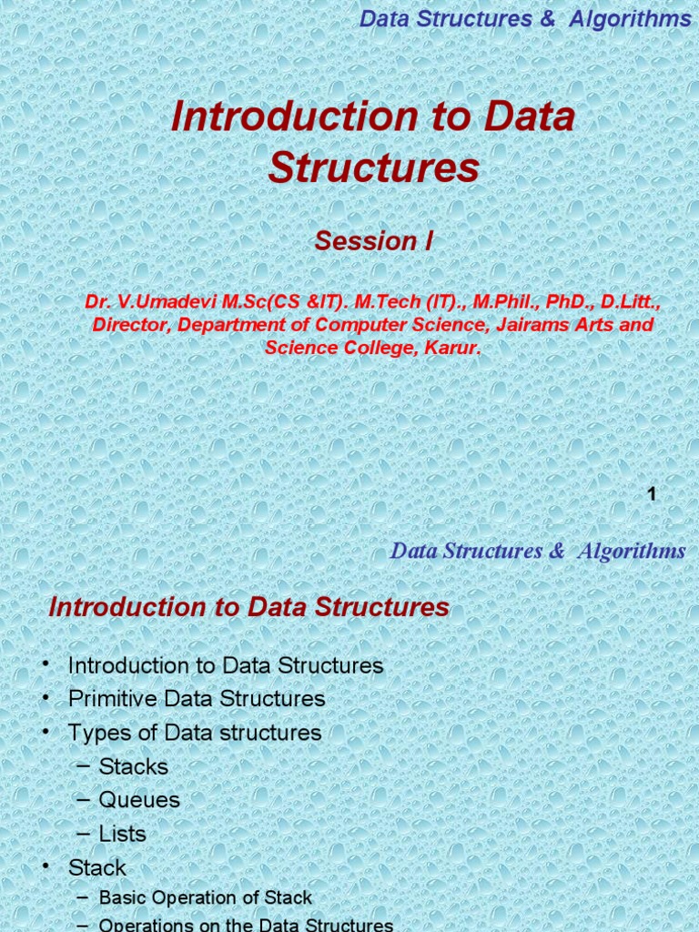 Session1 180119051348 | PDF | Array Data Structure | Data Structure