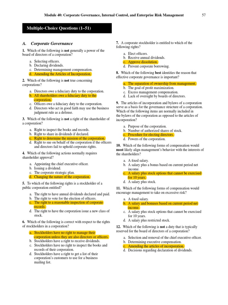 MAS Wiley Questions 2019-1 | PDF | Internal Control | Audit