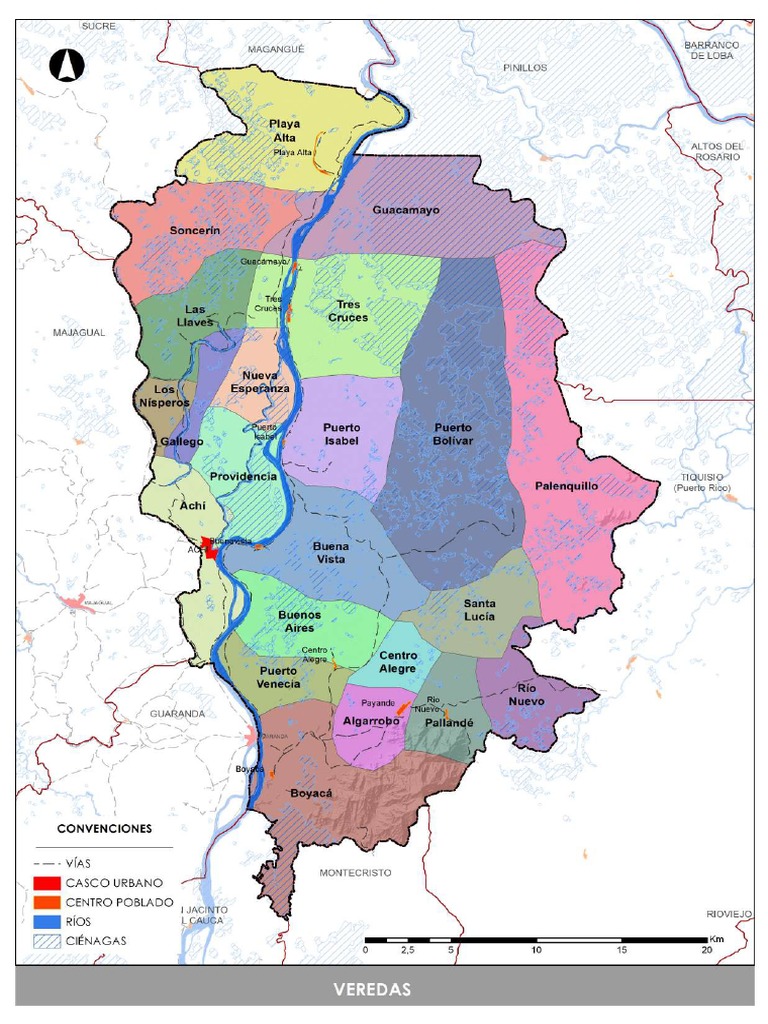 Mapa Division Politica Achi. | PDF