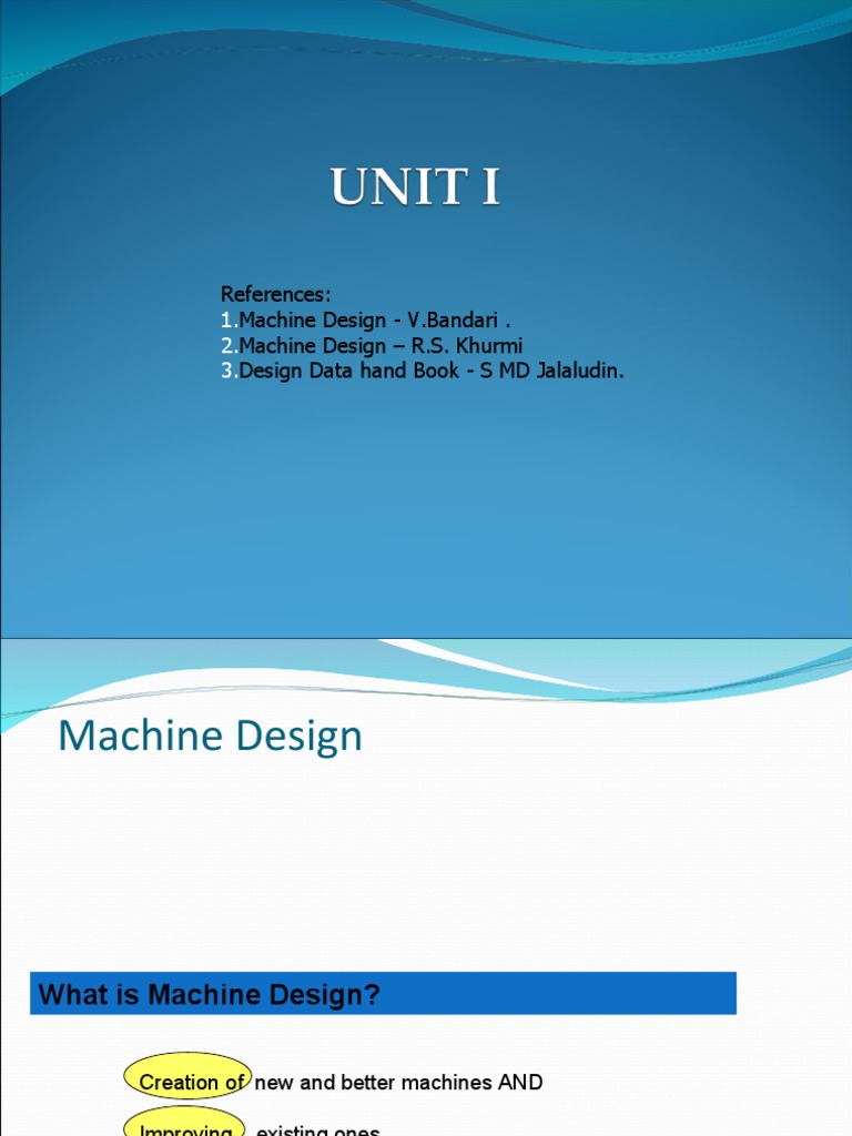 Machine Design Fundamentals: An Overview of Key Concepts and Considerations | PDF | Elasticity ...