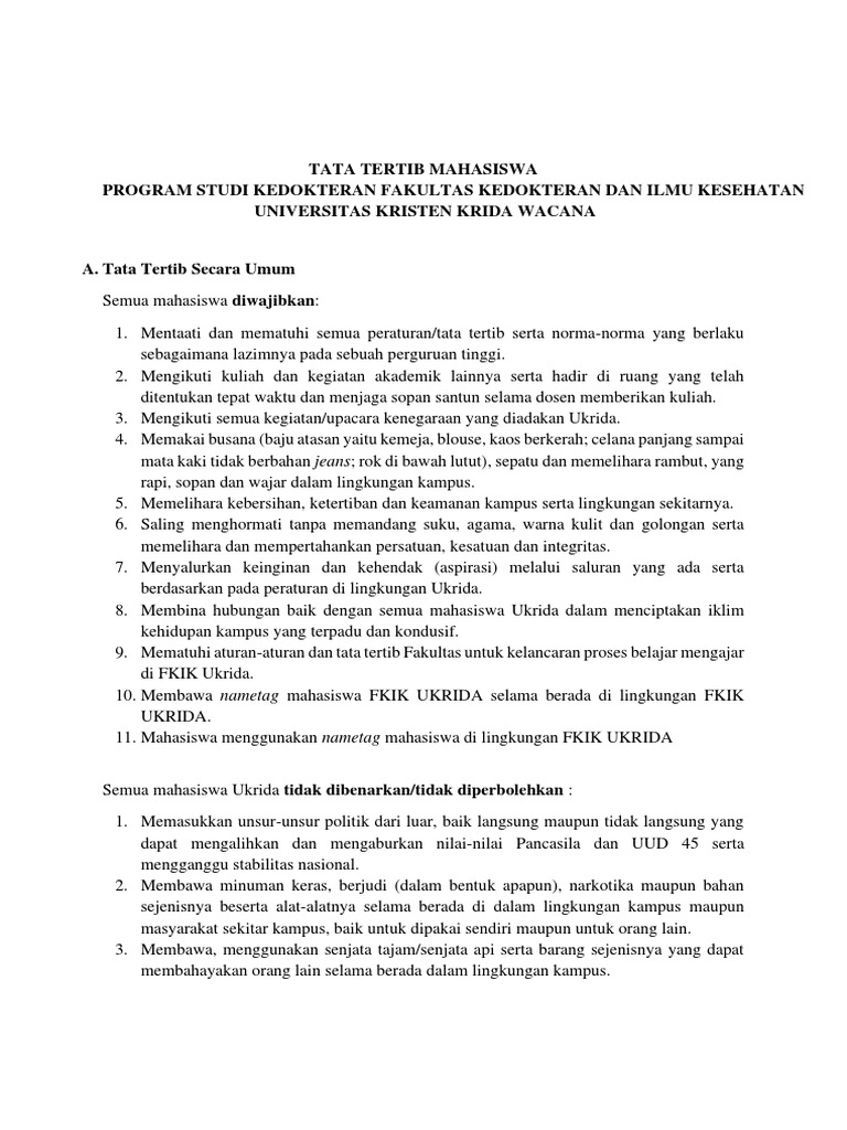 Tatib | PDF | Karier & Perkembangan | Gaya Hidup