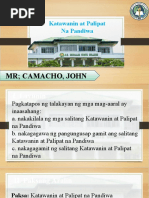 Fil 5 - Palipat o Katawanin 1 | PDF
