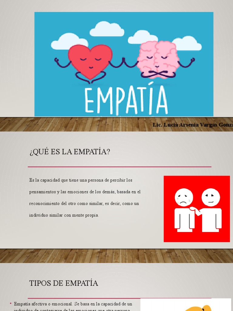 Capacitación Virtual #3 Empatía | PDF | Empatía | Las emociones
