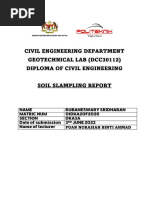 EXPERIMENT NO. 1 Disturb Soil Sample, Labelling and Storage | PDF ...