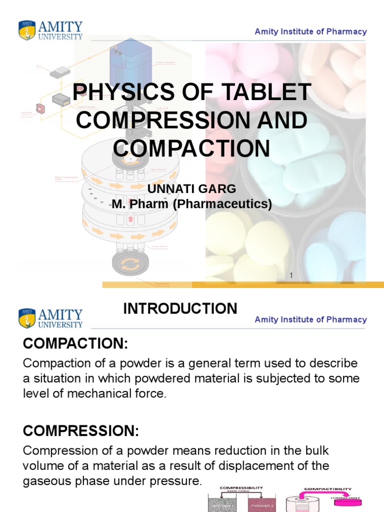 Unnati Physics of Tablet Compression | Download Free PDF | Deformation ...