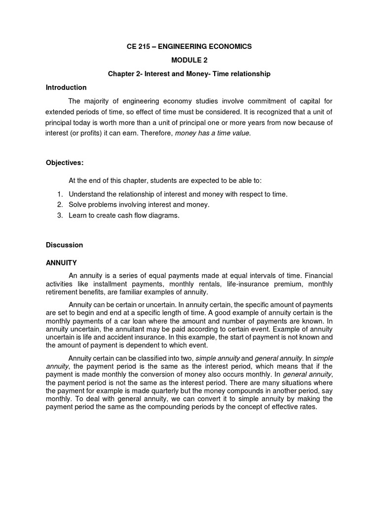 Chapter 2-Part 3 | PDF | Interest | Debt