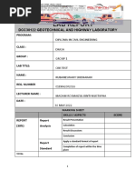 CBR Lab Report | PDF | Civil Engineering | Engineering