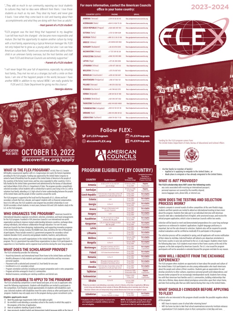 Host Families Share Stories Of Impact From Flex Students Pdf