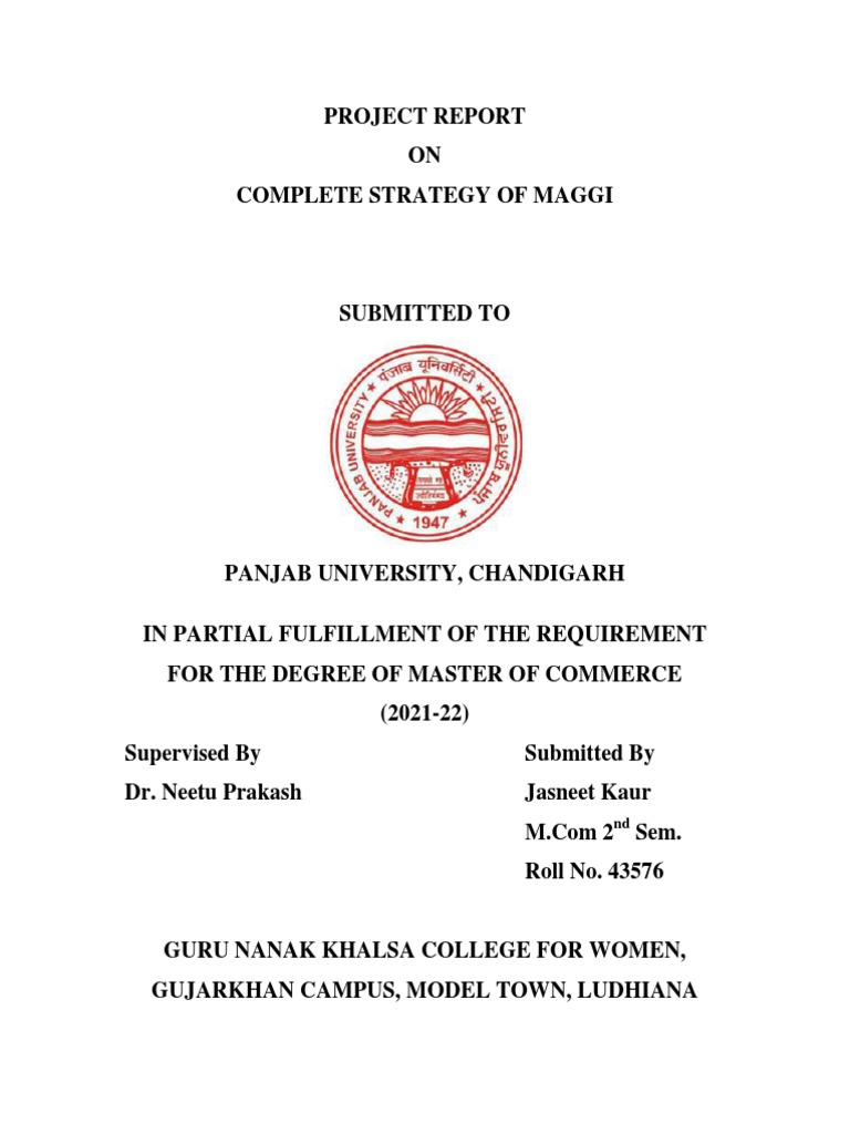 Strategy of MAggi | PDF | Sampling (Statistics) | Data