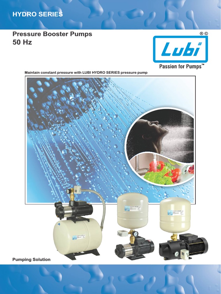 eHYDRO SERIES | Download Free PDF | Pump | Manufactured Goods