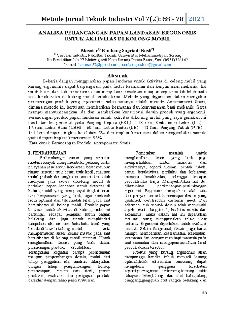 Jurnalumsorong,+journal+manager,+3 +jurnal+skripsi-Bambang | PDF
