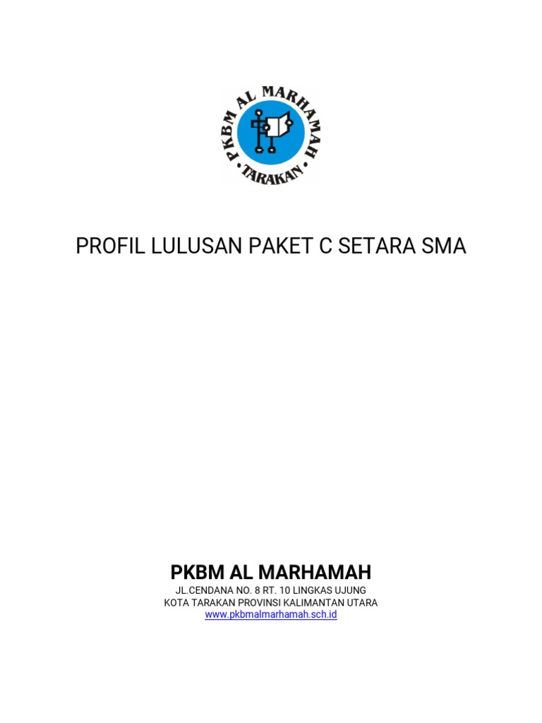 Profil Lulusan Paket C Setara SMA | PDF