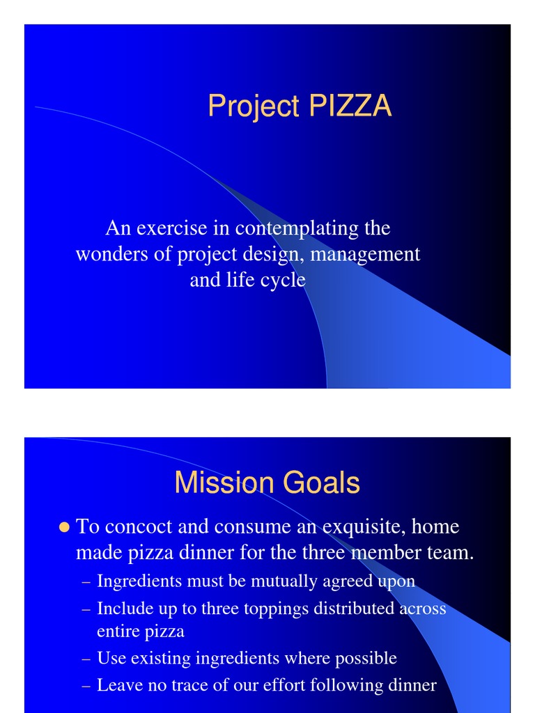 Project PIZZA: A Culinary Management Guide | PDF | Pizza | Foods