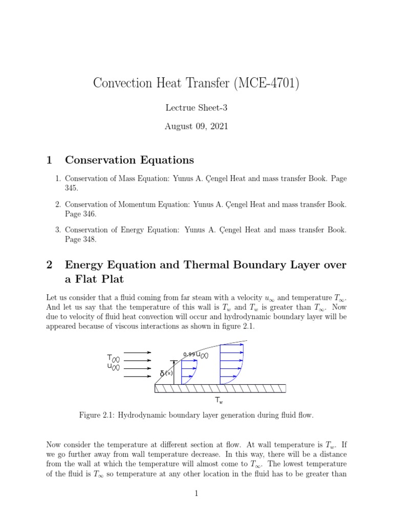 Conversion of Heat Transfer | PDF | Boundary Layer | Heat Transfer