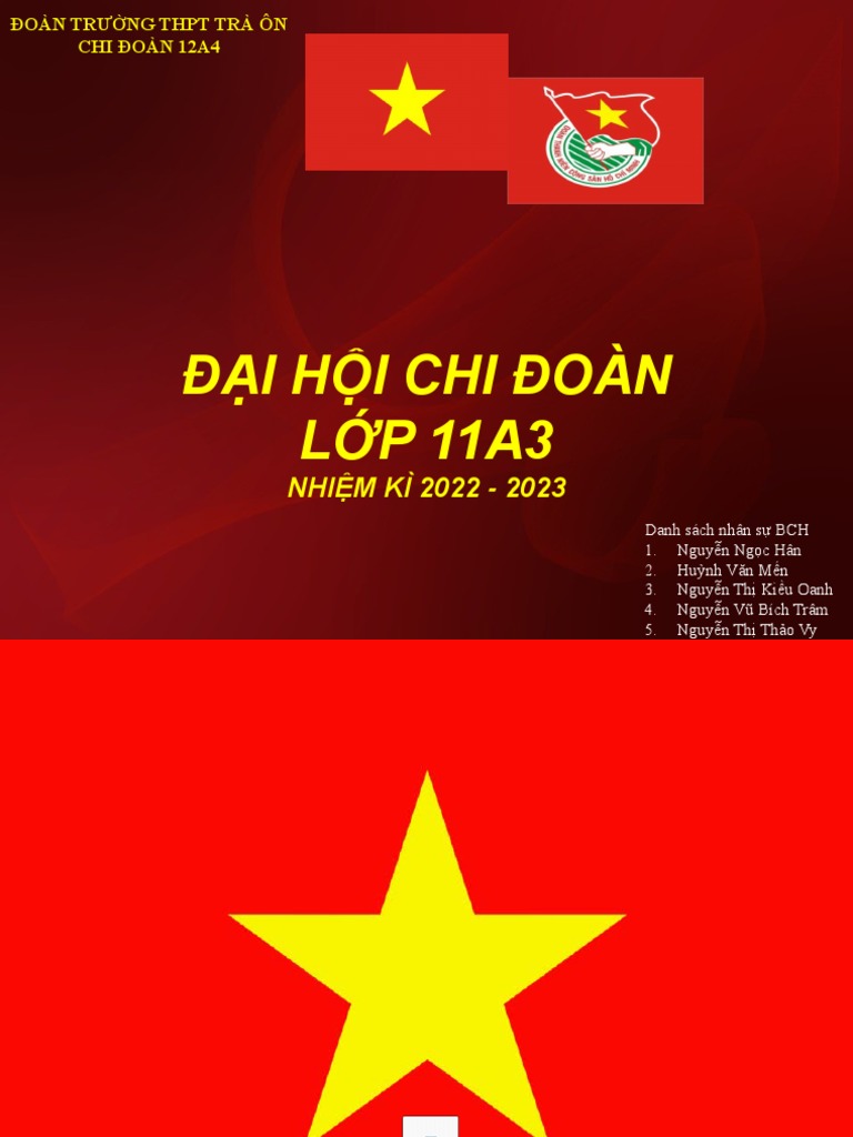 Dai Hoi Chi Doan Powerpoint | PDF