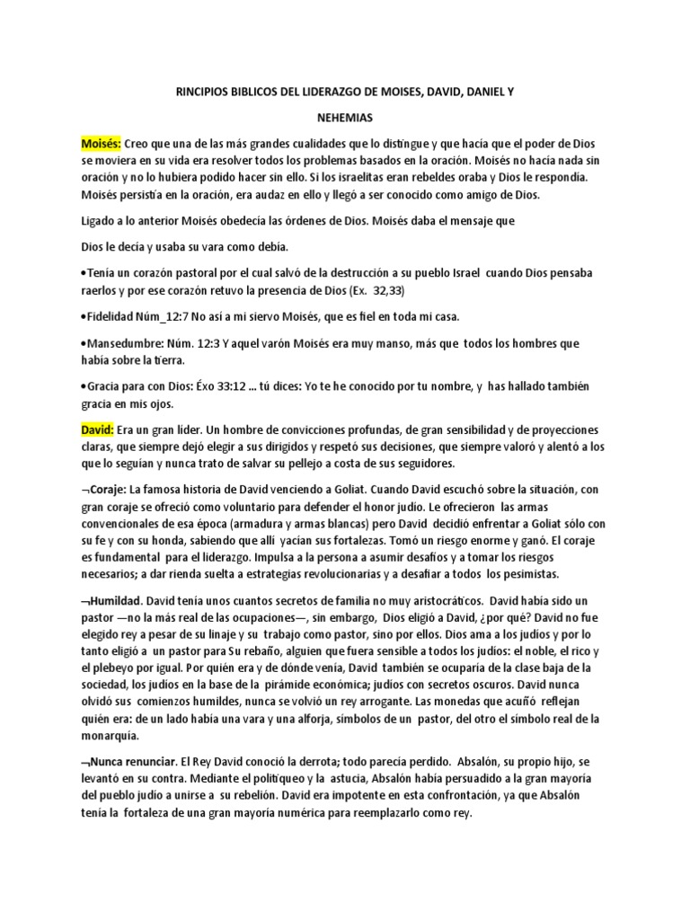 8979 | PDF | David | Moisés