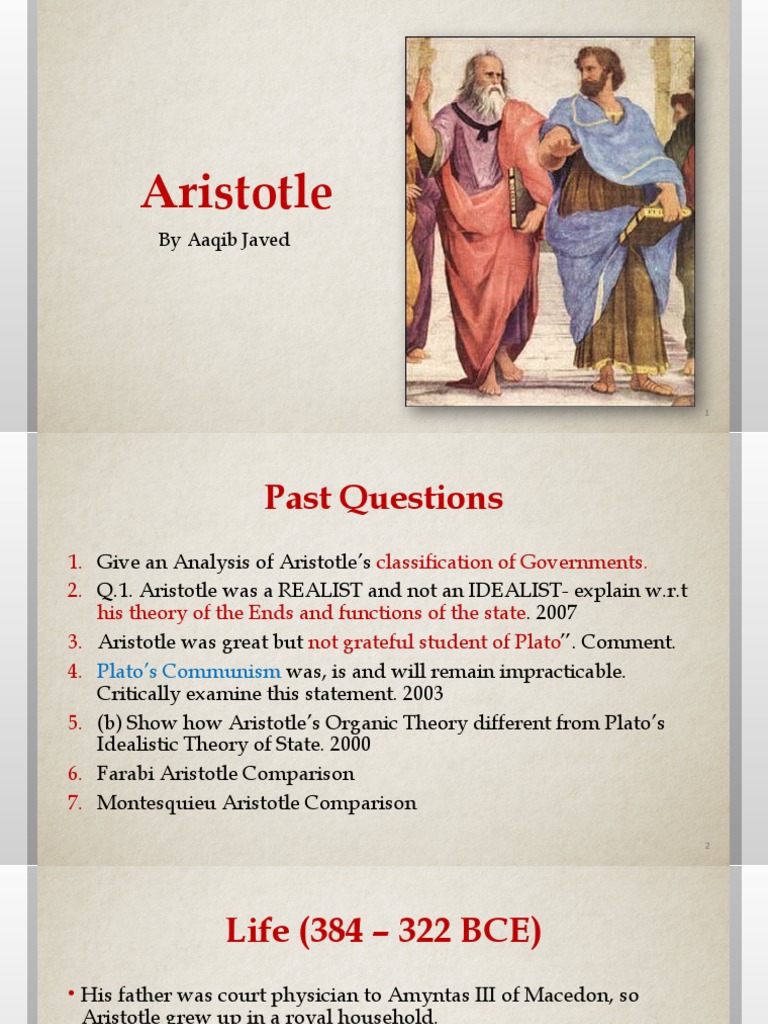 Aristotle Politics | PDF | Aristotle | Plato