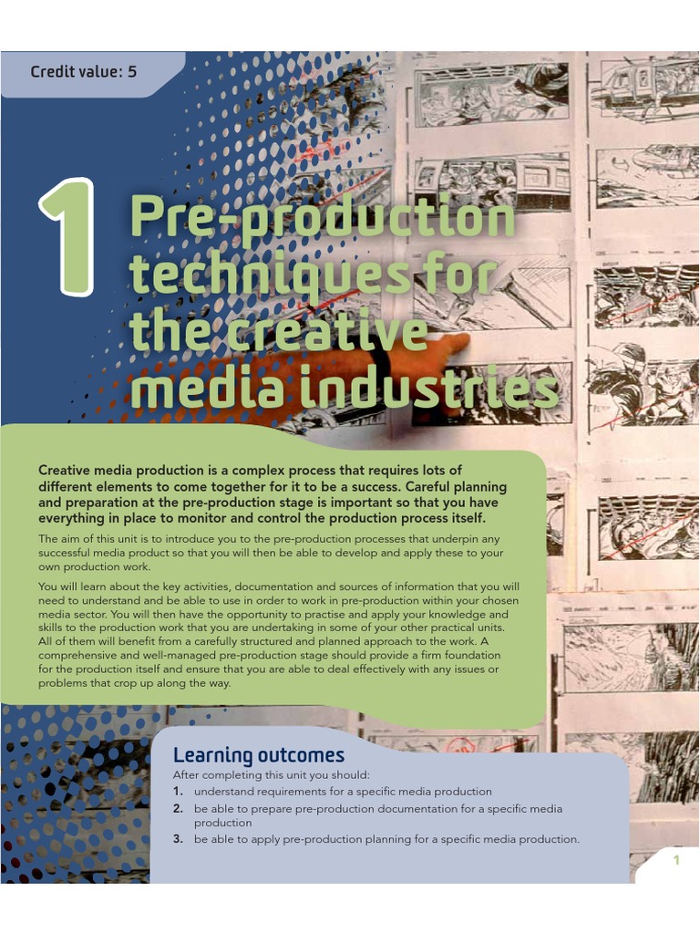 BTECLevel 3 National Creative Media Production Student Book Unit 1 ...