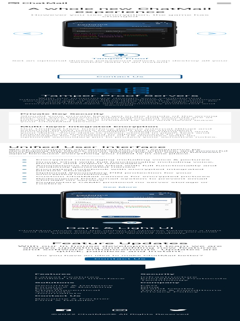 ChatMail Encrypted Communications | PDF | Encryption | Security