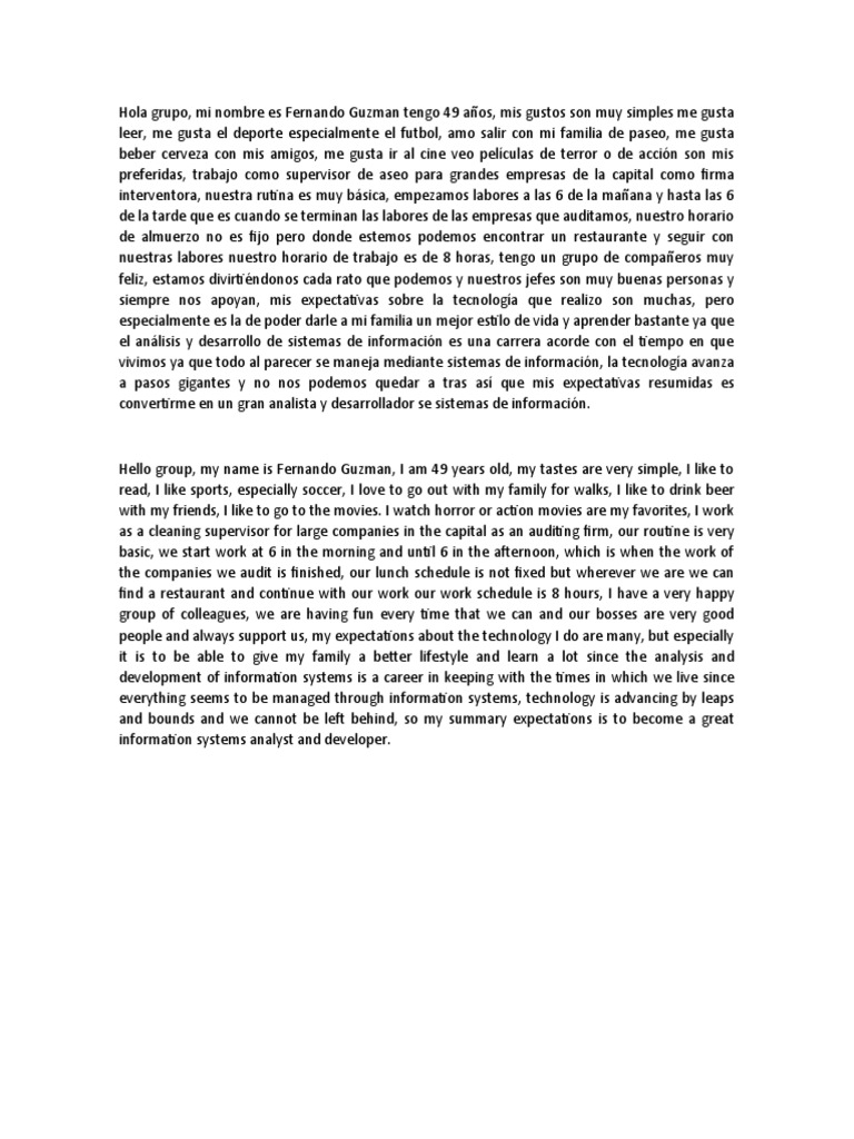 Participacion Foro Quien Soy y Por Que Estudio ADSI | PDF