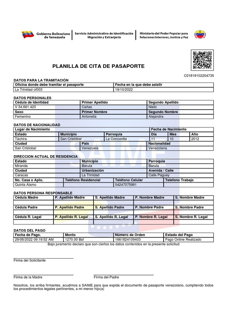 Planilla | PDF | Venezuela | Gobierno y personalidad
