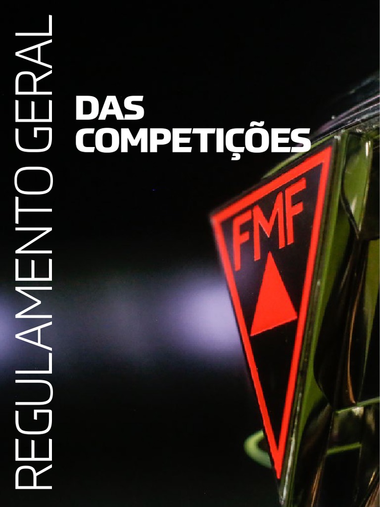 Regulamento Geral de Competições 2021 FMF | PDF | Futebol | Juiz (esportes)