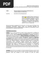 2.recurso de Reconsideración Osce | PDF | Gobierno