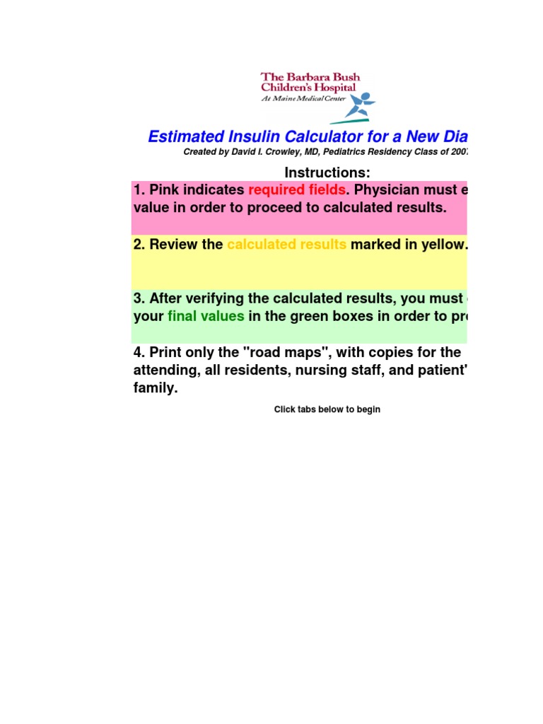 Diabetes Insulin Roadmap Pdf Blood Sugar Hypoglycemia